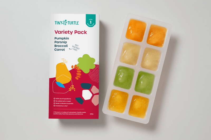 Red Variety Pack - 4 Vegetable Purees – Tiny Turtle Baby Food