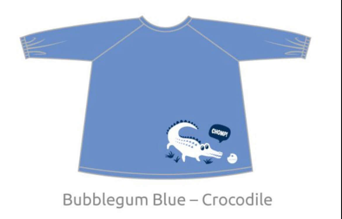Little Chomps Smock 0-8 months (long sleeve) – Tiny Turtle
